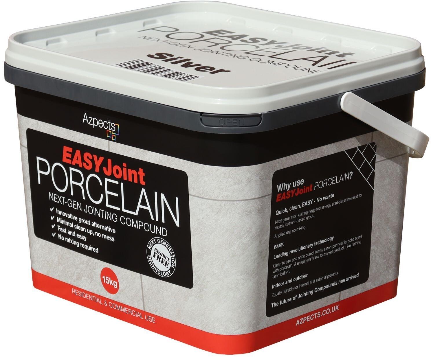 EASYJoint Porcelain Jointing Compound - Silver - Element Shop