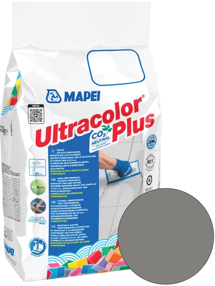Mapei Ultracolor Plus Wall & Floor Grout 5kg - 113 Cement Grey ...