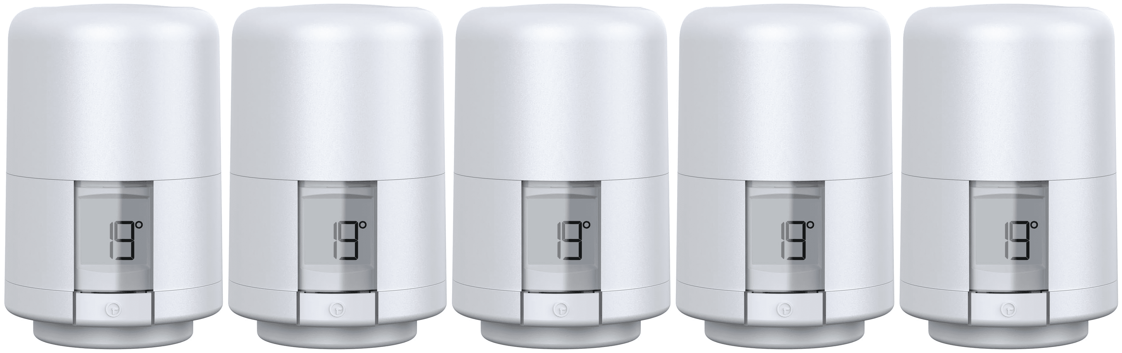 Hive TRV003 Smart White Thermostatic Radiator Valves (5 Pack) - Element ...