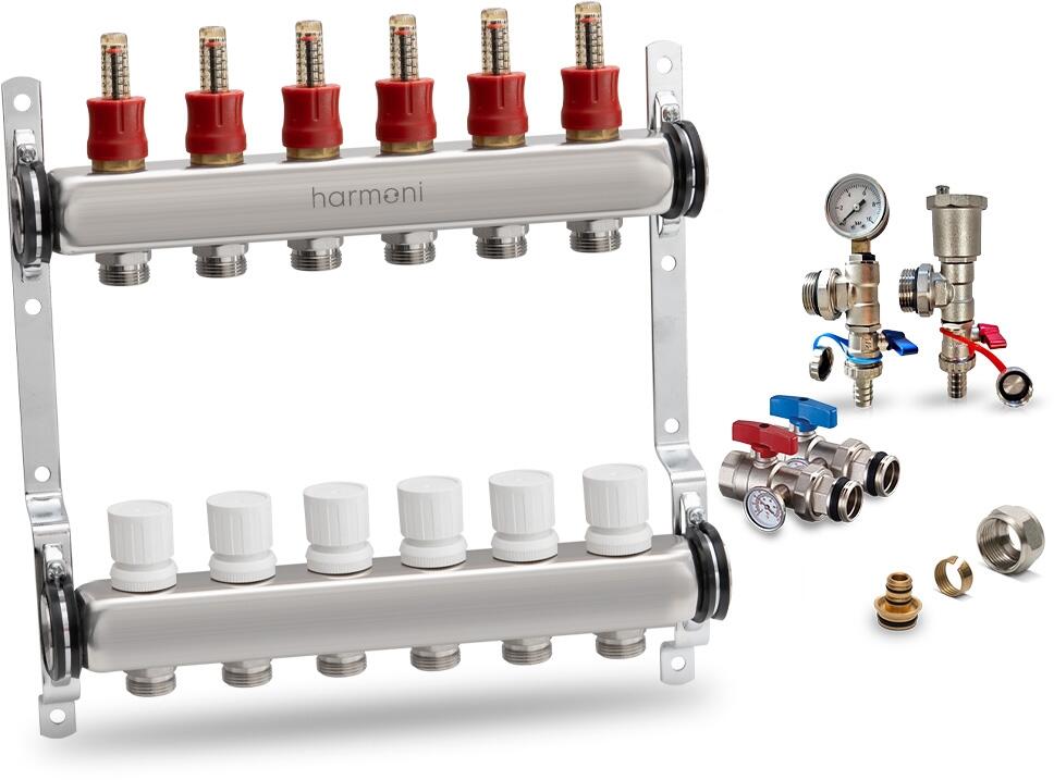 Manifolds Kits for Underfloor Heating