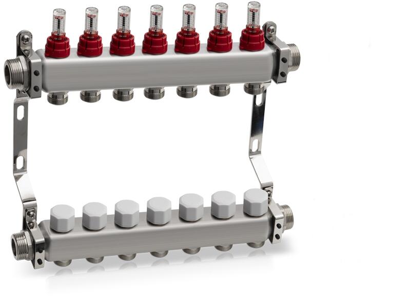 7 Port Manifold C/W Flow Meter - Element Shop