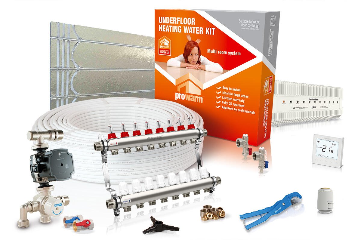 Low Profile Water Underfloor Heating - Element Shop