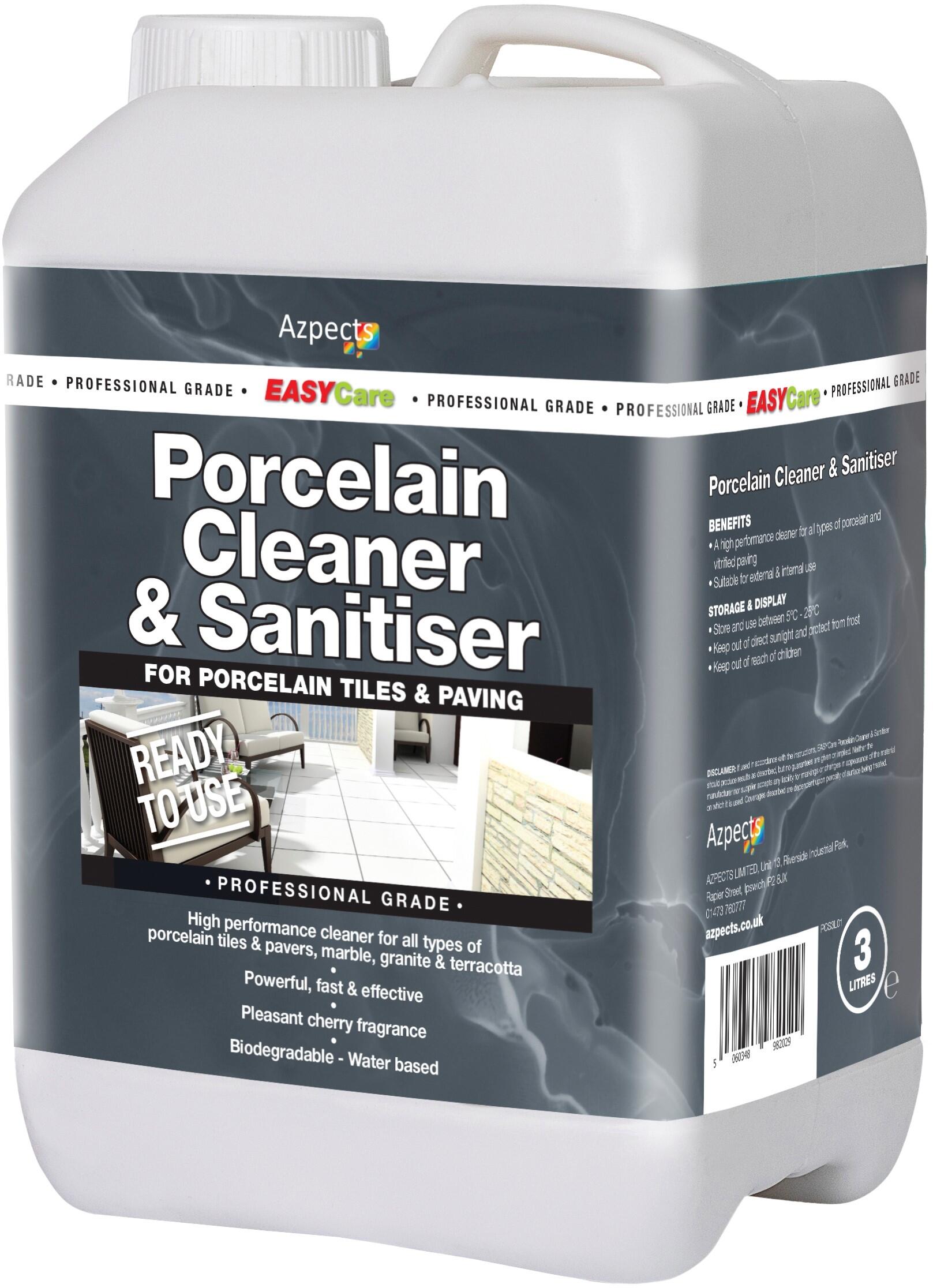 EASY Porcelain Cleaner & Sanitiser (3 Ltr) - Element Shop