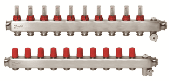 Danfoss SSM Manifold 10+10 with Flowmeter - Element Shop