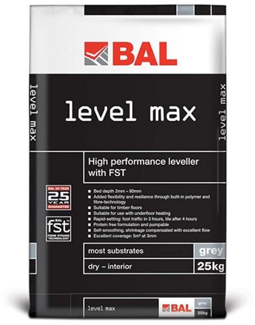 BAL Level Max Self Levelling Compound 25kg - Element Shop