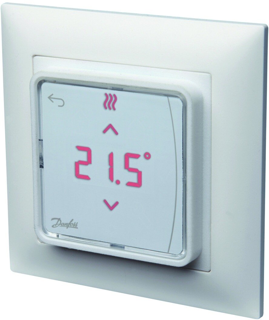 Danfoss Icon2 24v Room Thermostat In Wall 80 X 80 Element Shop