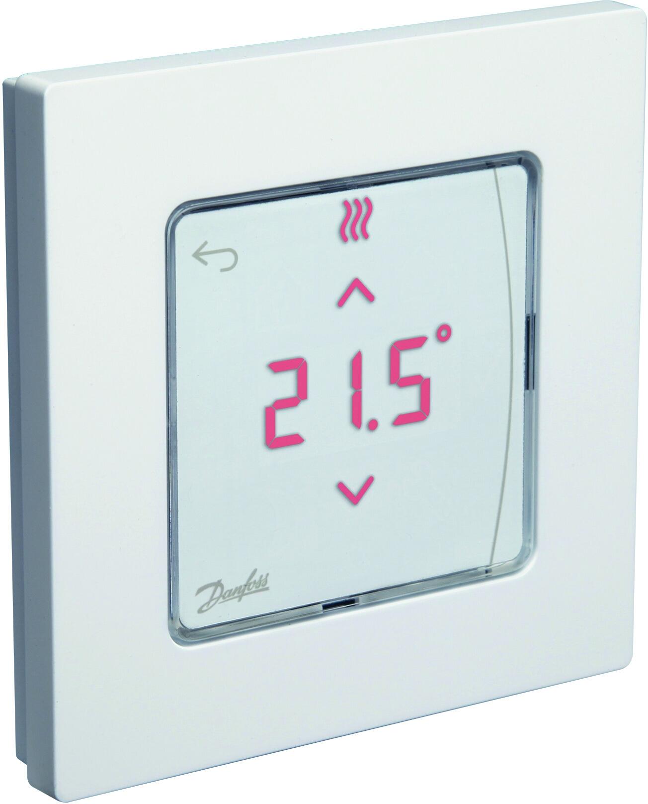 Danfoss Icon 24V Touchscreen Display In-Wall Room Thermostat - Element Shop