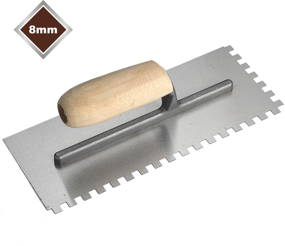 Tile Rite 8mm Carbon Steel Square Notch Trowel - Element Shop