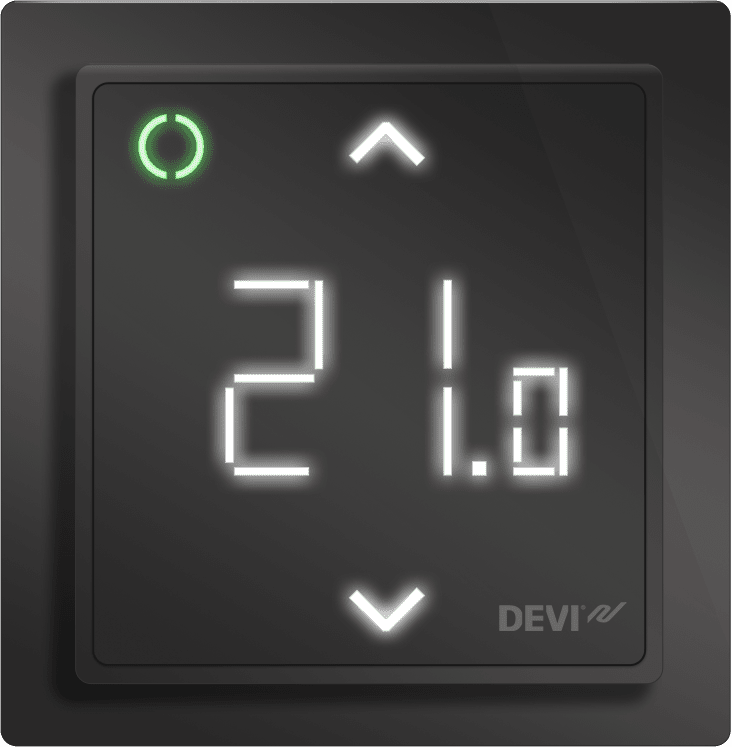 DEVIreg Smart Electric Programmable Thermostat - Black - Element Shop