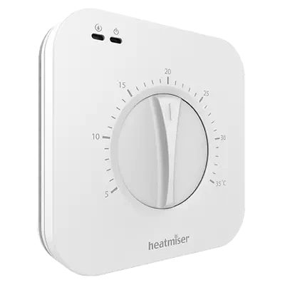 Heatmiser DS1 Manual Dial Thermostat - Element Shop