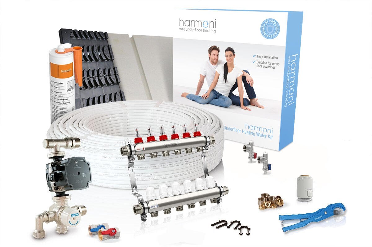 Low Profile Kits 12mm Pipe LoFlo (Single Room) from Elementshop