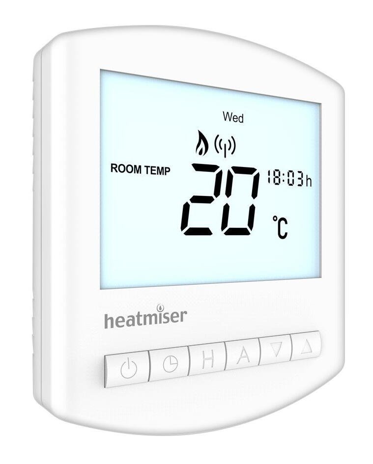 Heatmiser Slimline Wireless RF Thermostat v3 - Element Shop