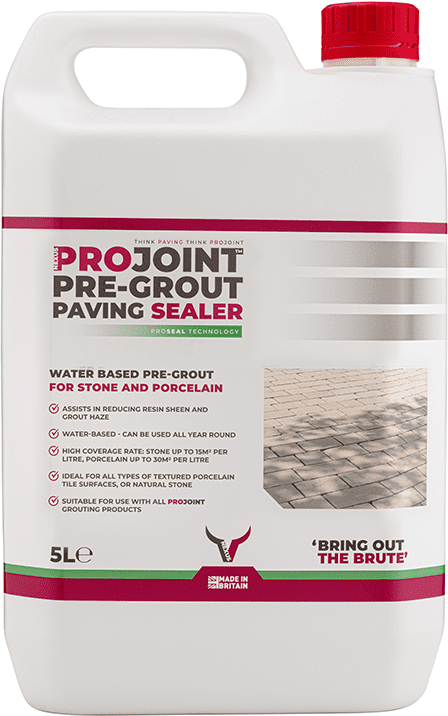 ProJoint Pre-Grout Stone & Porcelain Paving Sealer 5L - Element Shop