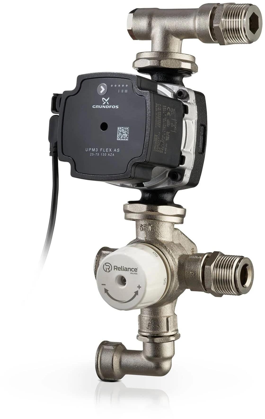 Grundfos Manifold Pump & Reliance Mixing Valve Unit - Element Shop